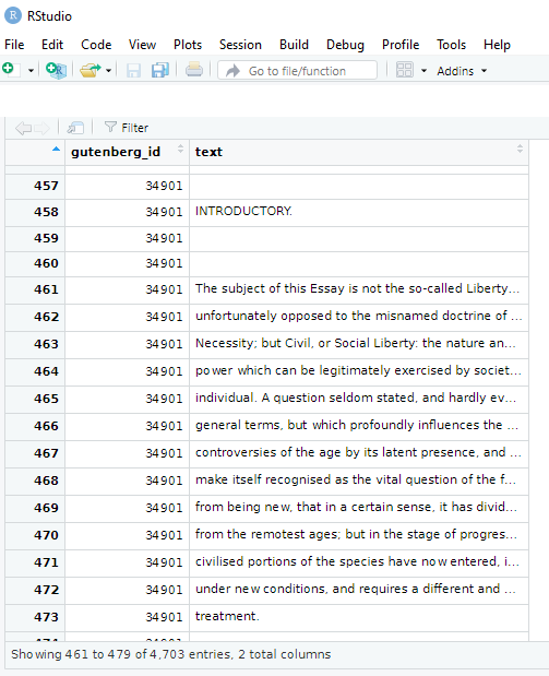 Make word clouds with tidytext and gutenbergr in R – R Functions and ...