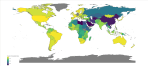 Plot variables on a map with rnaturalearth package in R – R Functions ...